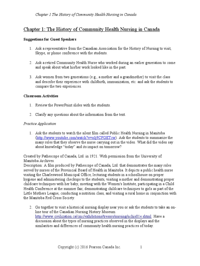 Stamler 4e Im ch01 | PDF | Nursing | Autonomy