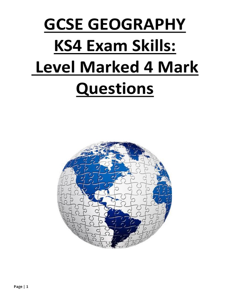 KS4 Skills Book 4 Marks PDF | PDF | Floodplain | River