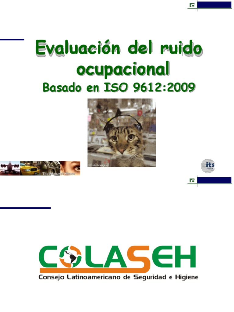 Ruido Ocupacional ISO 9612 | PDF | Micrófono | Medición