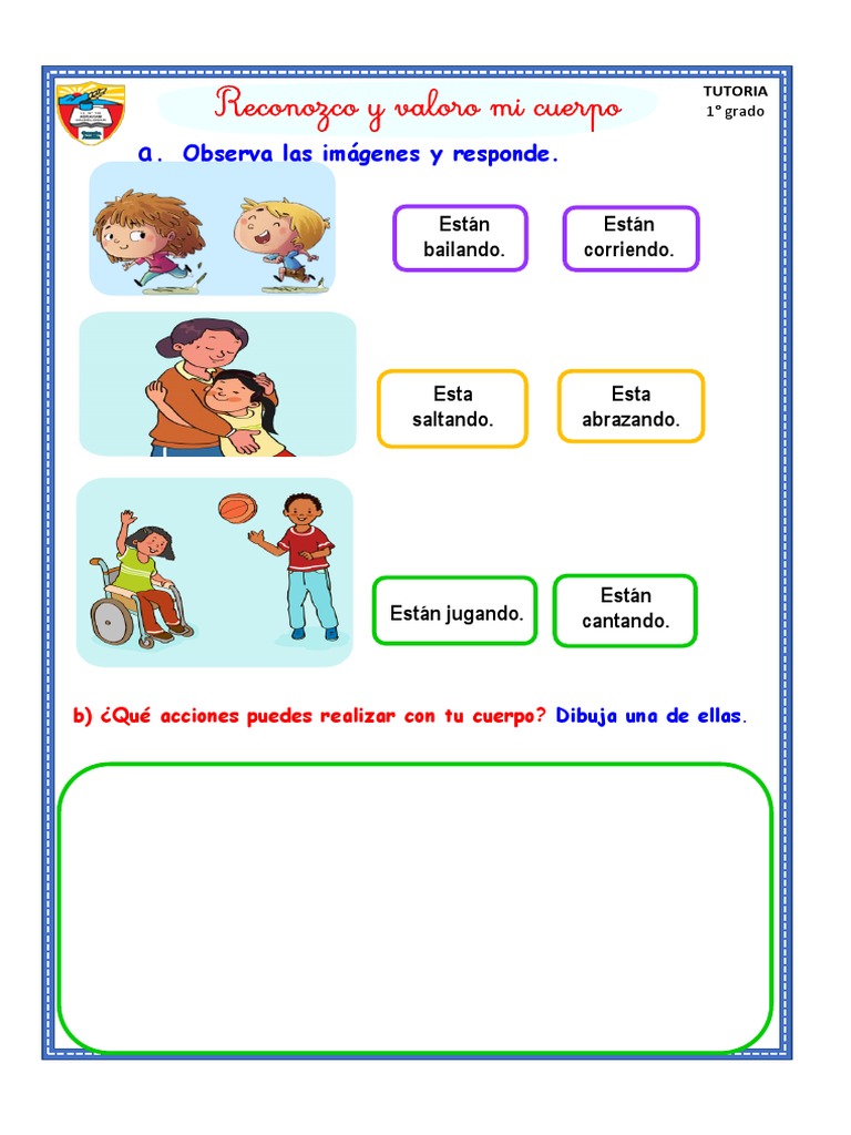 Cuido y Valoro Mi Cuerpo. 05-04 | PDF