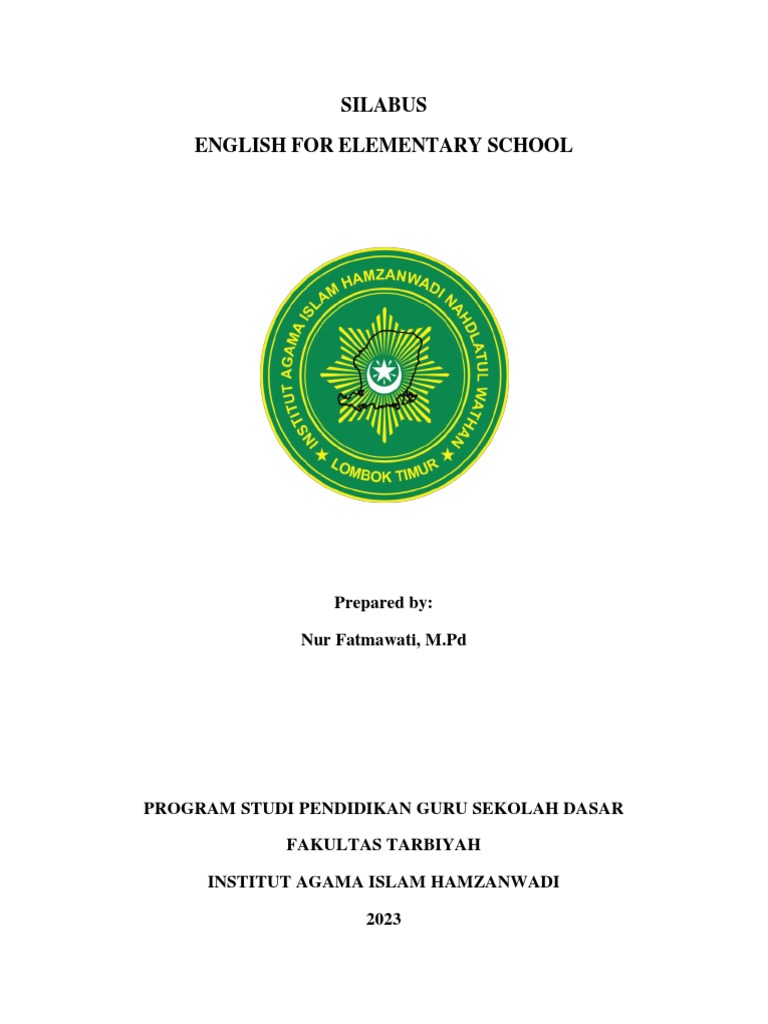 RPS MK Pend BHS Ing Utk SD | PDF