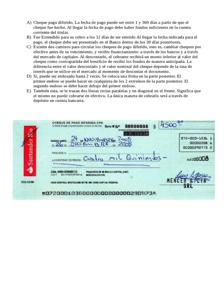 Modelo Cheque Completo | PDF