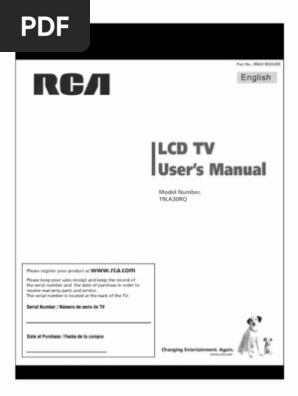 Rca 52 Projection Tv Manual