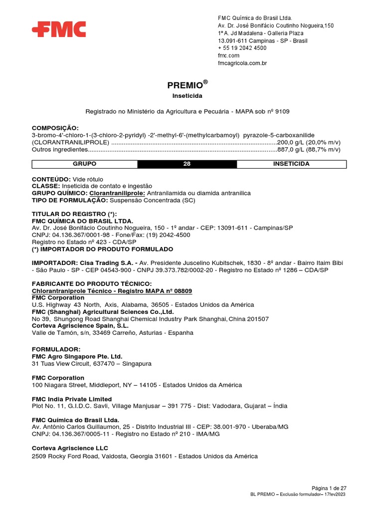 Bula - Premio PDF | PDF | Inseticida | Batata