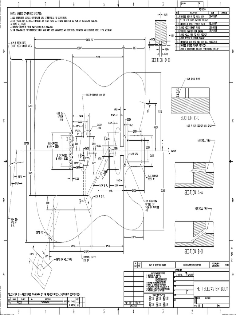 Tele Body Drawing Reve PDF | PDF