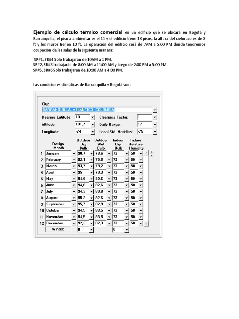 Ejercicio CHVAC | PDF