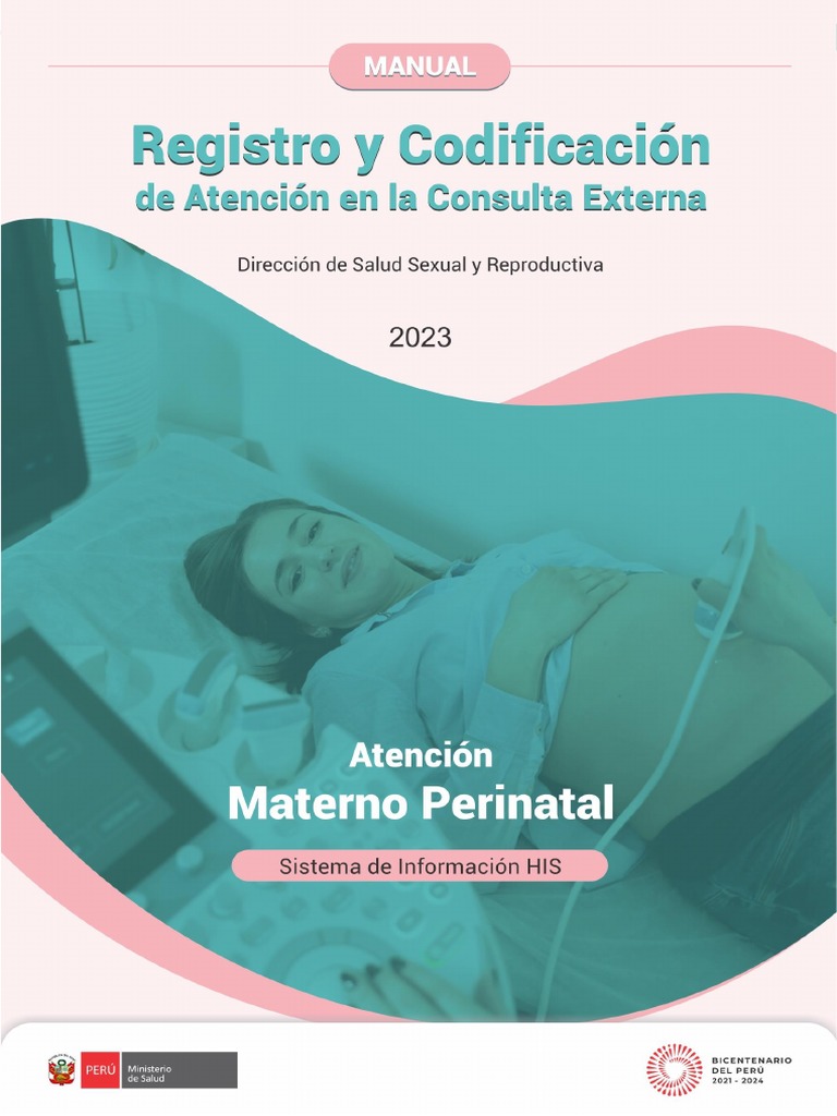 Manual de Registro y Codificacion - Materno - Perinatal - 2023 PDF ...