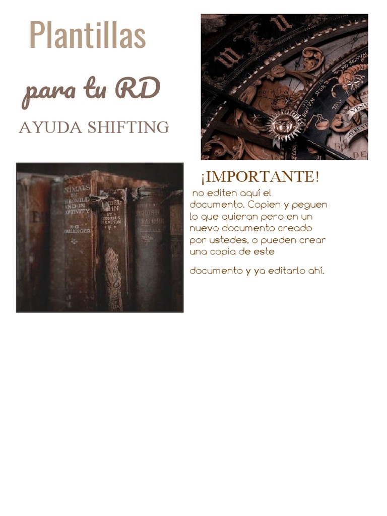 Plantillas para Tu RD | PDF