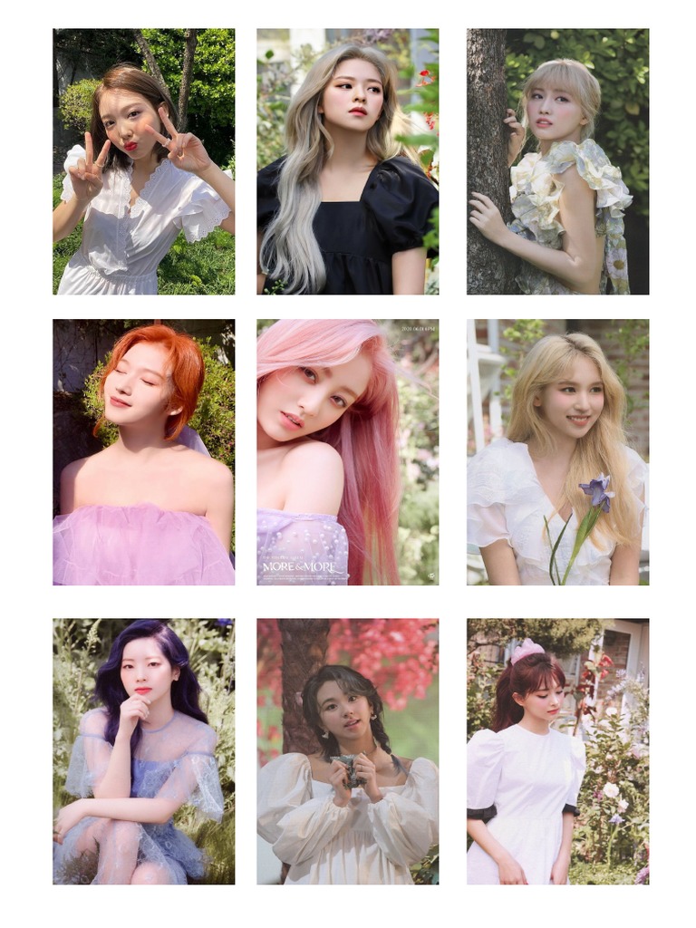 Twice Photocards More and More | PDF