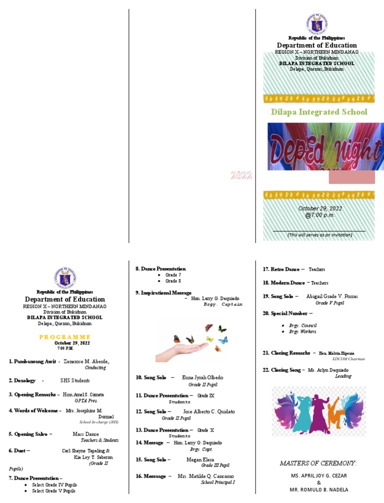 Deped Night Program | PDF