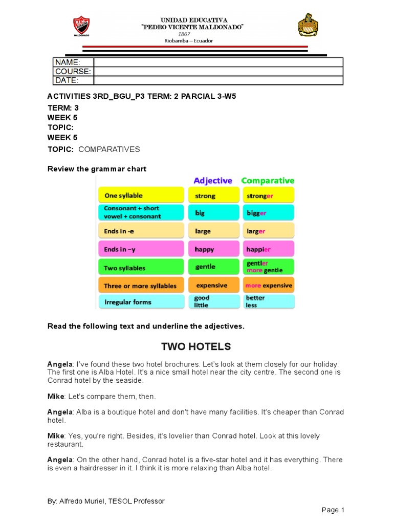 w5 Comparative p3 3bgu | PDF | Ecuador | Agriculture