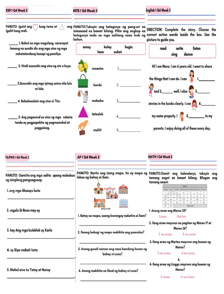 Q4 - Worksheet 2 | PDF