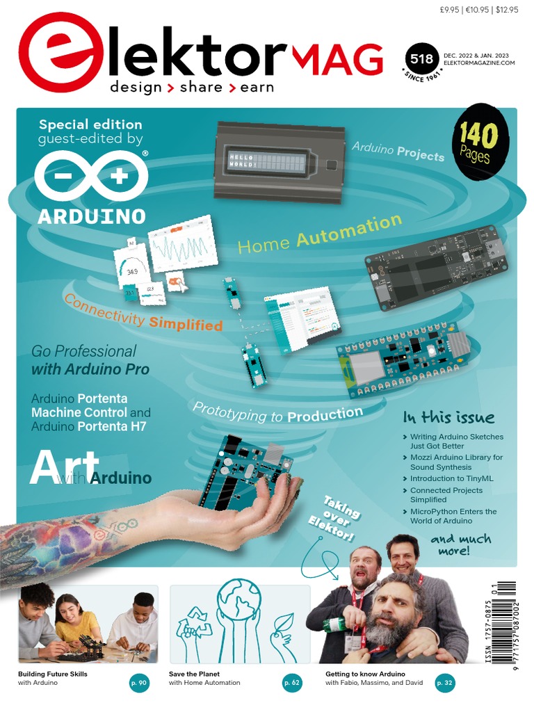 Elektor Special Guest-Edited by Arduino 1 | Download Free PDF ...