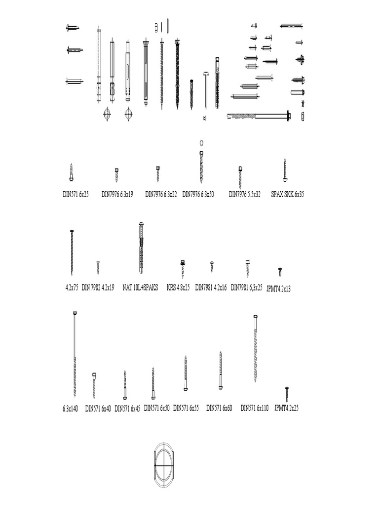 Different Kinds of Screw PDF | PDF