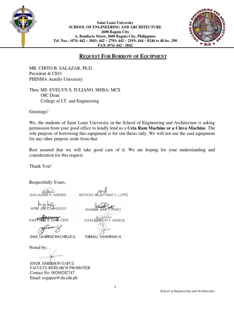 Request Letter Pdf Pdf