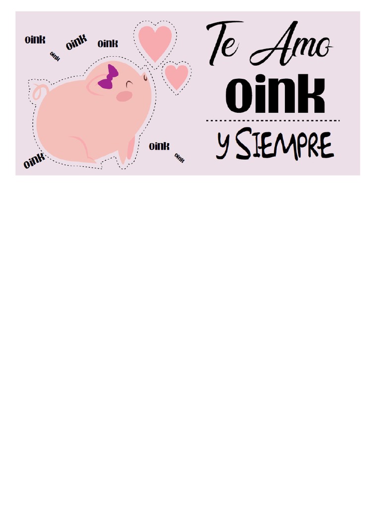 Oink PDF | PDF