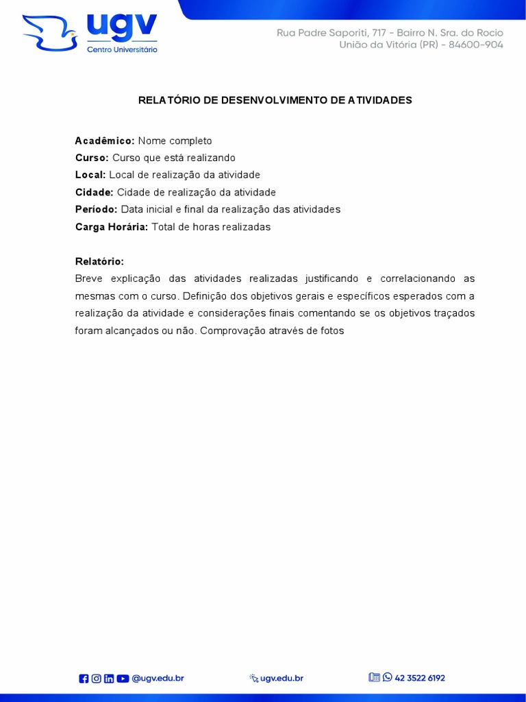 Relatorio de Horas Sociais e Complementares 2022 | PDF Relatorio de Horas Sociais e Complementares 2022 | PDF