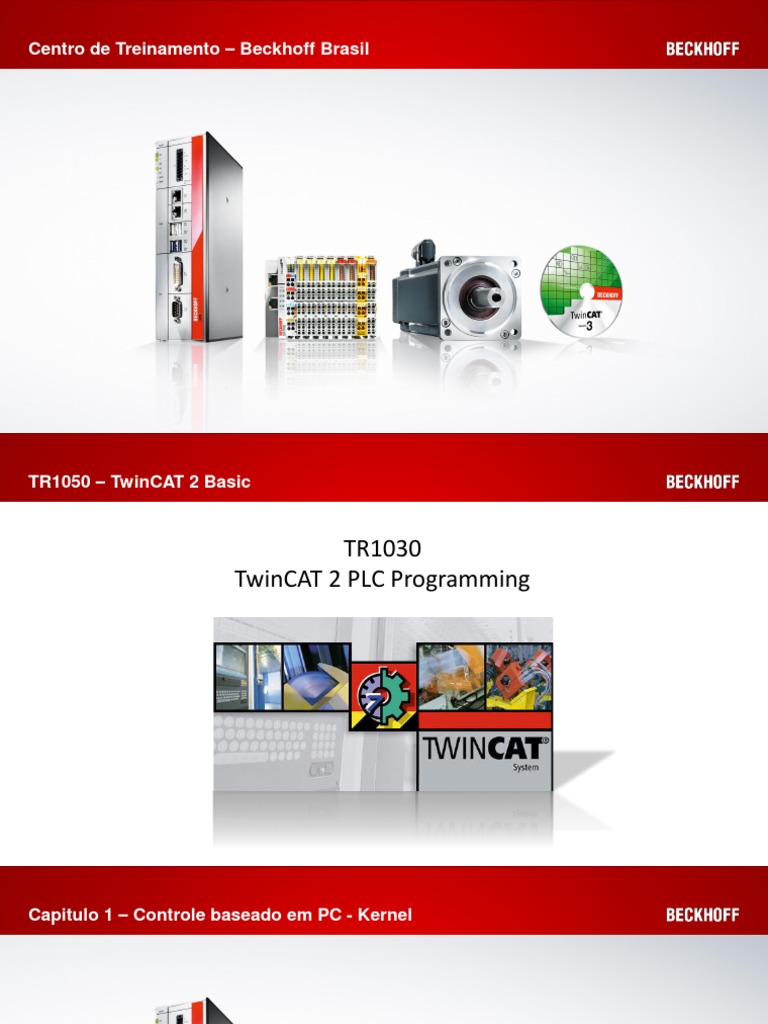 TR1030 - TwinCAT 2 Training - PLC Programming (5853) PDF | PDF | Kernel (sistema operacional ...