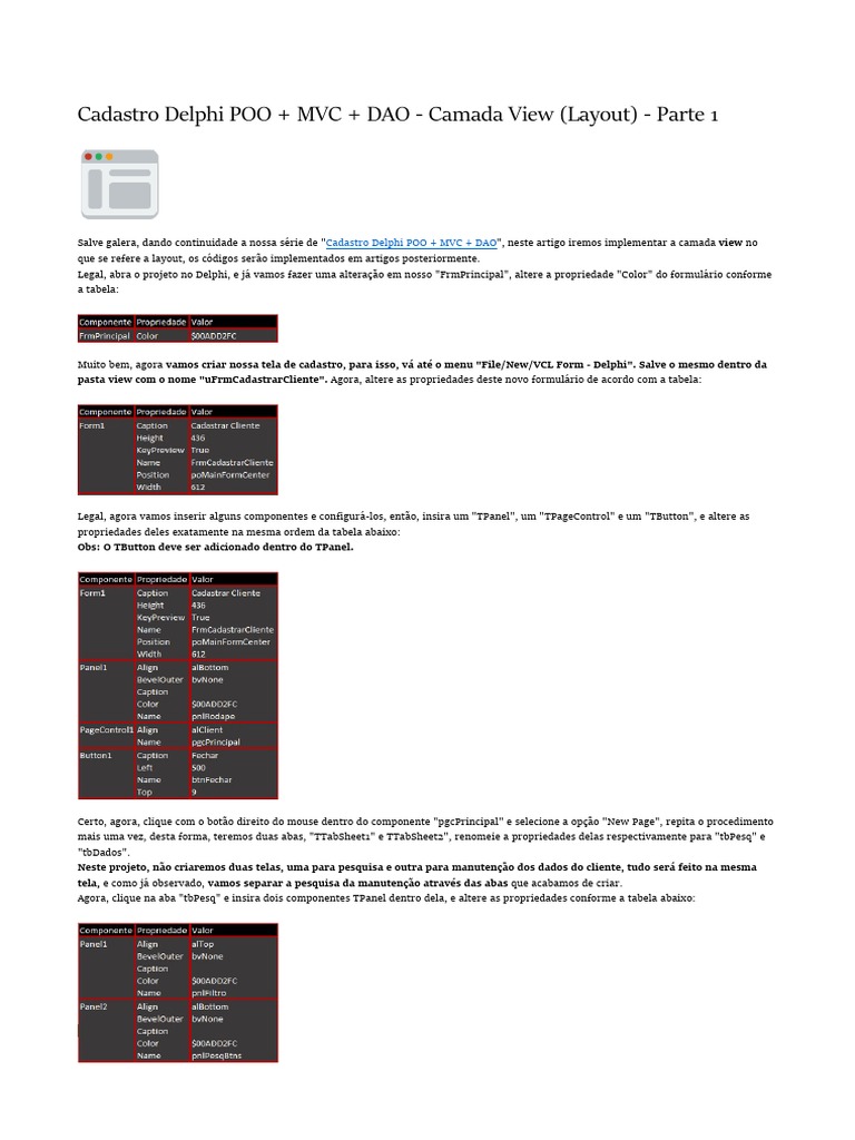 Delphi Poo Mvc Dao 06 View1 Download Grátis Pdf Model View Controller Mvc Informática