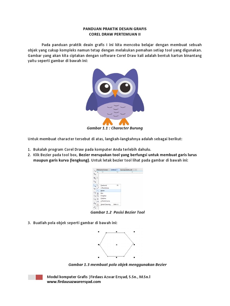 Panduan Desain Grafis Corel Draw | PDF