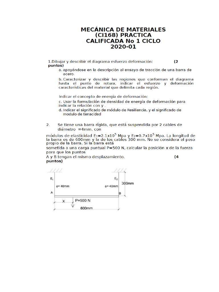 Ejercicios de PC1 | PDF