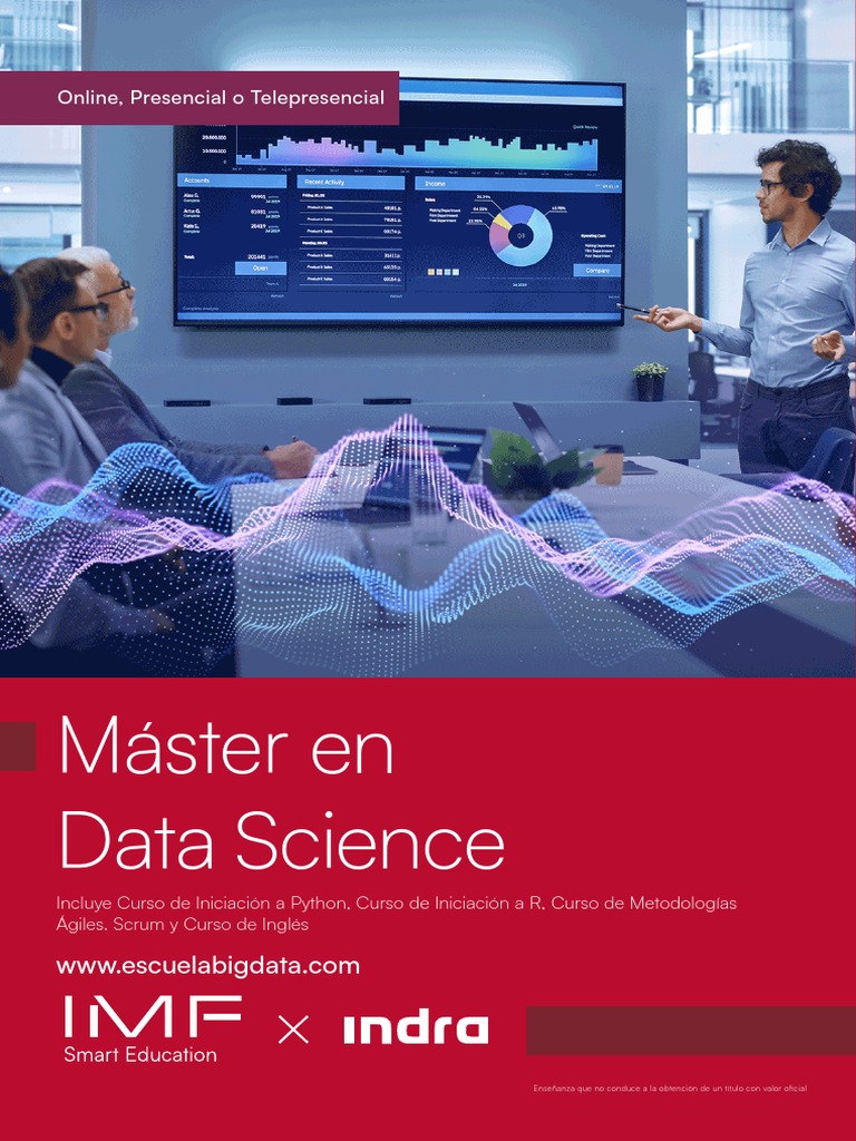 Master Data Science Pdf Pdf Big Data Aprendizaje Automático 5469