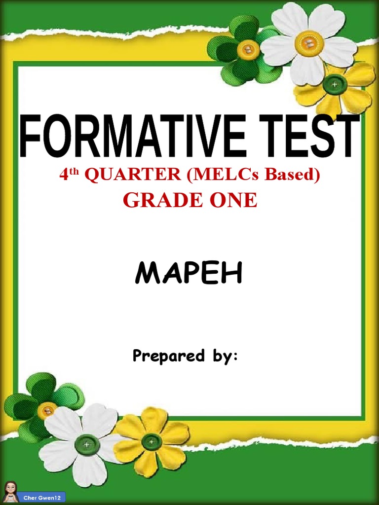 MAPEH Worksheets Q4-W1 | PDF