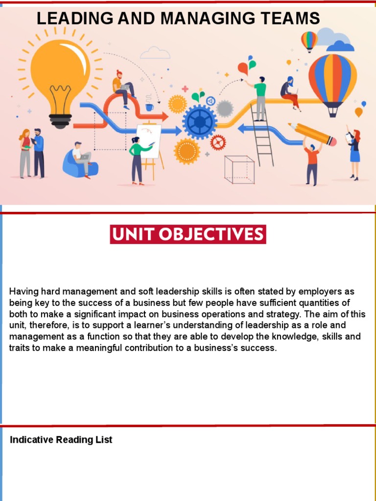 Leading And Managing Teams Ch2 Pdf Leadership Communication