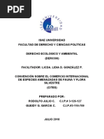 Apéndices de La CITES (General) PDF | PDF | Organismos | Familia