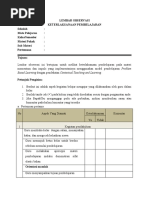 Sintak Model Inquiry Learning | PDF