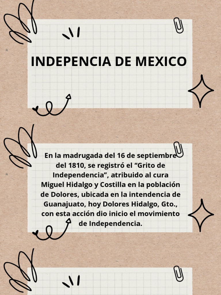 Indepencia de Mexico | PDF