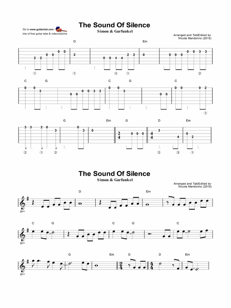 Sound of Silence | PDF