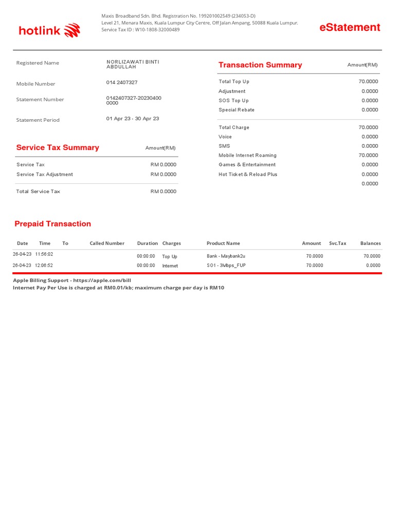 Bil Internet PDF | PDF | Telecommunications | Service Industries