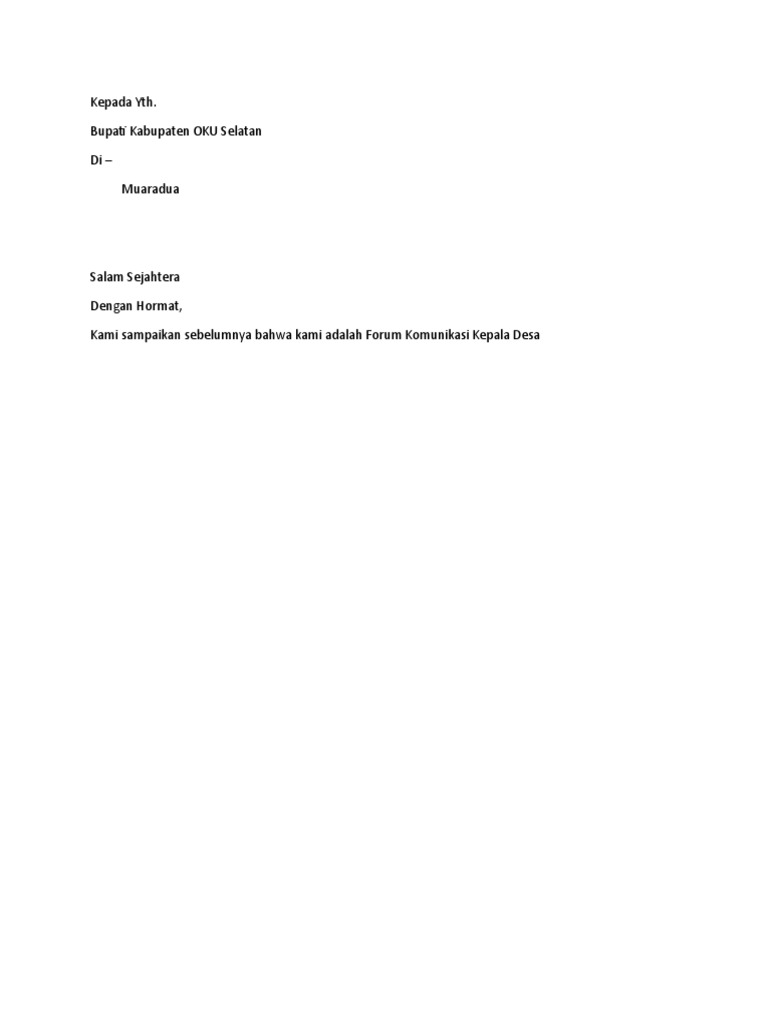 Surat Laporan - PT - SAP | PDF