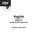 Q4 English 9 Module 2 Authors Purpose and Style in Writing FINAL | PDF | Tofu | Narration