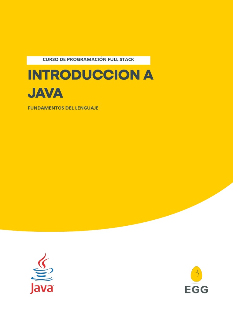 Introducción a Java: Fundamentos Esenciales | PDF | Java (lenguaje de programación) | Lenguaje ...