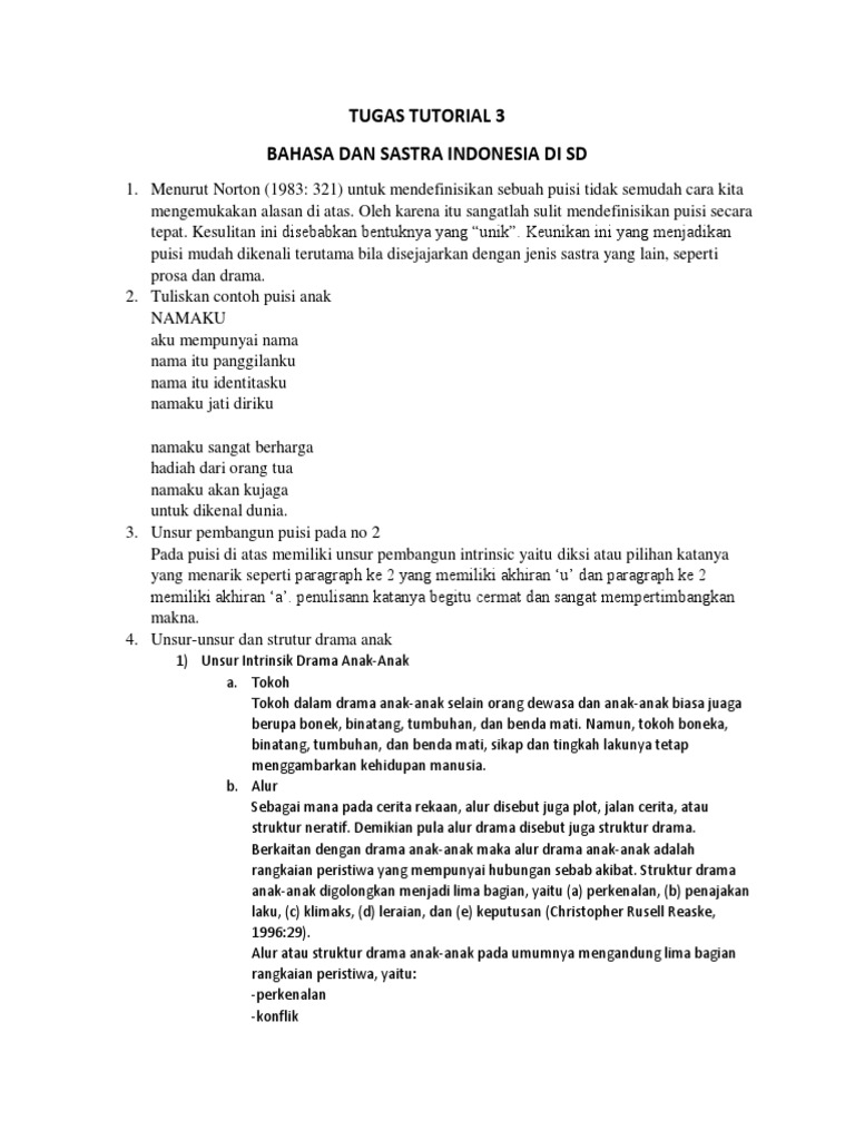 Tugas Tutorial 3 PDF | PDF