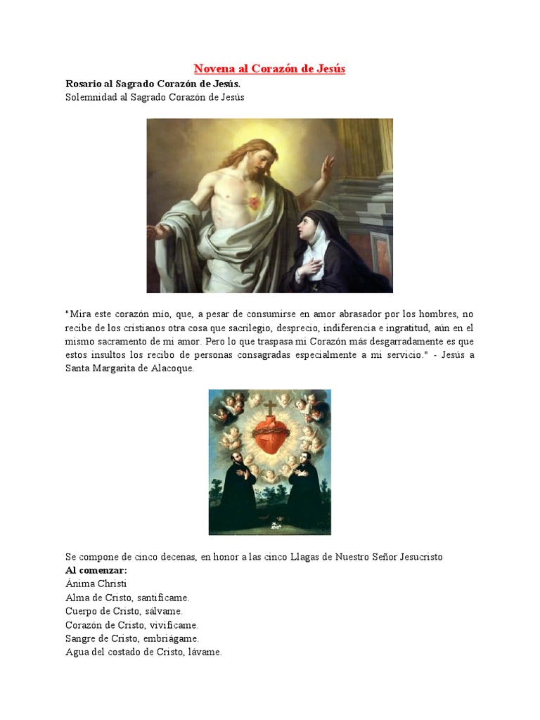 Novena | PDF | Cristo (título) | Pecado