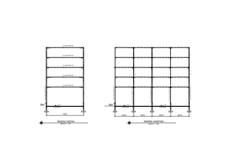 GAMBAR STRUKTUR BAJA Model | PDF