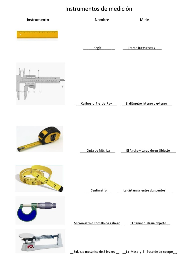 Instrumentos de Medición | PDF | Science | Ingenieria Eléctrica