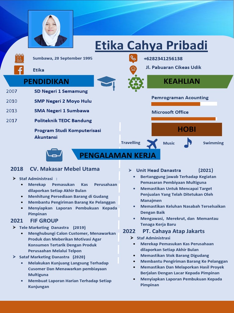 CV Etika Cahya Pribadi-2 | PDF