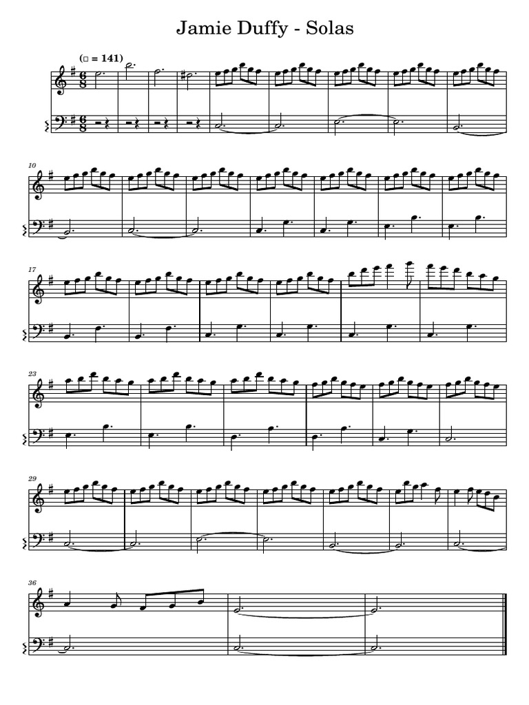 Solas___Jamie_Duffy__Easy_Version | PDF
