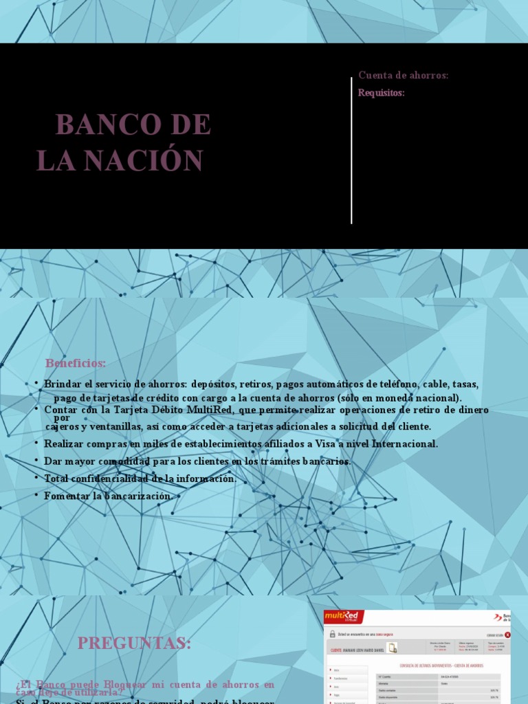 Exposicion PPT - Odp | PDF | Bancos | Tarjeta de débito