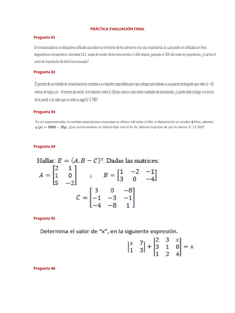 Práctica Grupal | PDF