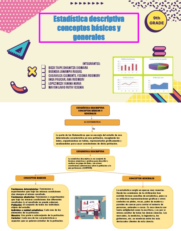 Trabajo Grupal - Estadistica Descriptiva Conceptos PDF | PDF | Estadísticas | Estadísticas ...