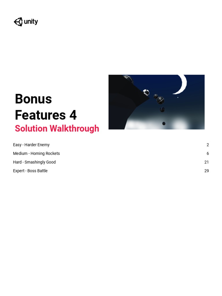 Unit 4 - Bonus Features Solutions | PDF | Computers