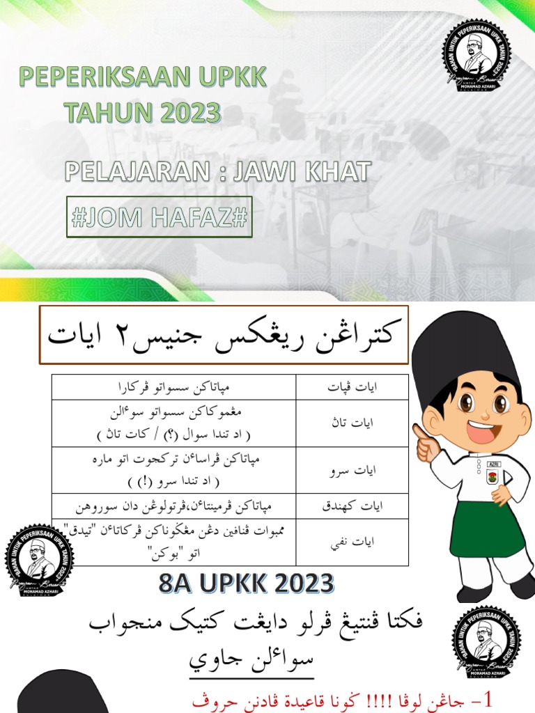 Nota Jawi Upkk | PDF