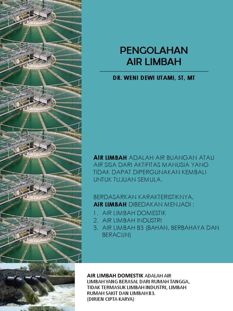 Pengolahan Air Limbah | PDF