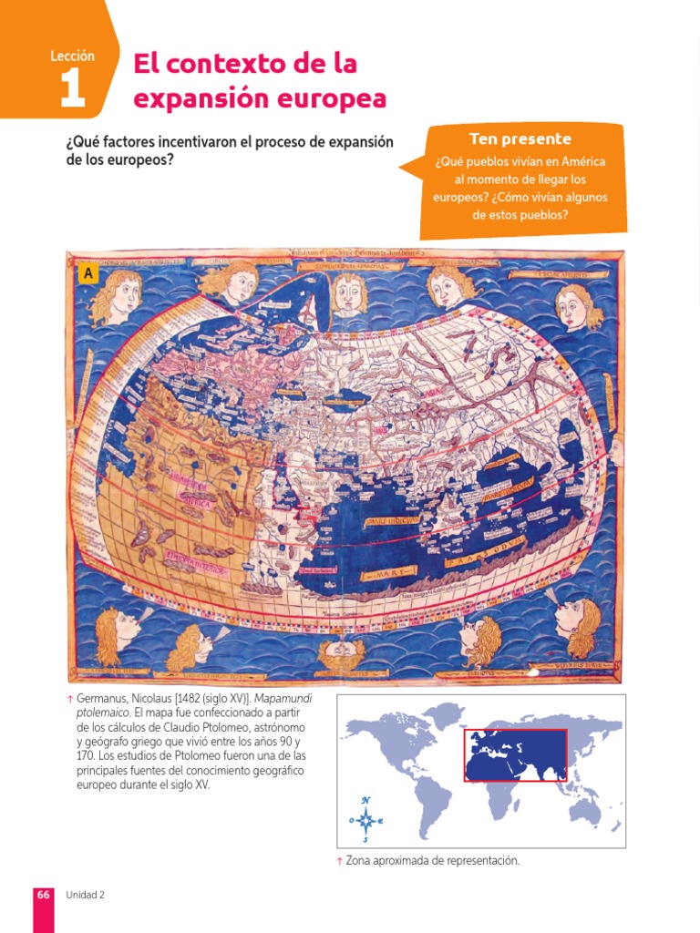 5 Basico El Contexto de Expansion Europea Pag 66 - 77 | PDF | Cristobal colon | Exploración