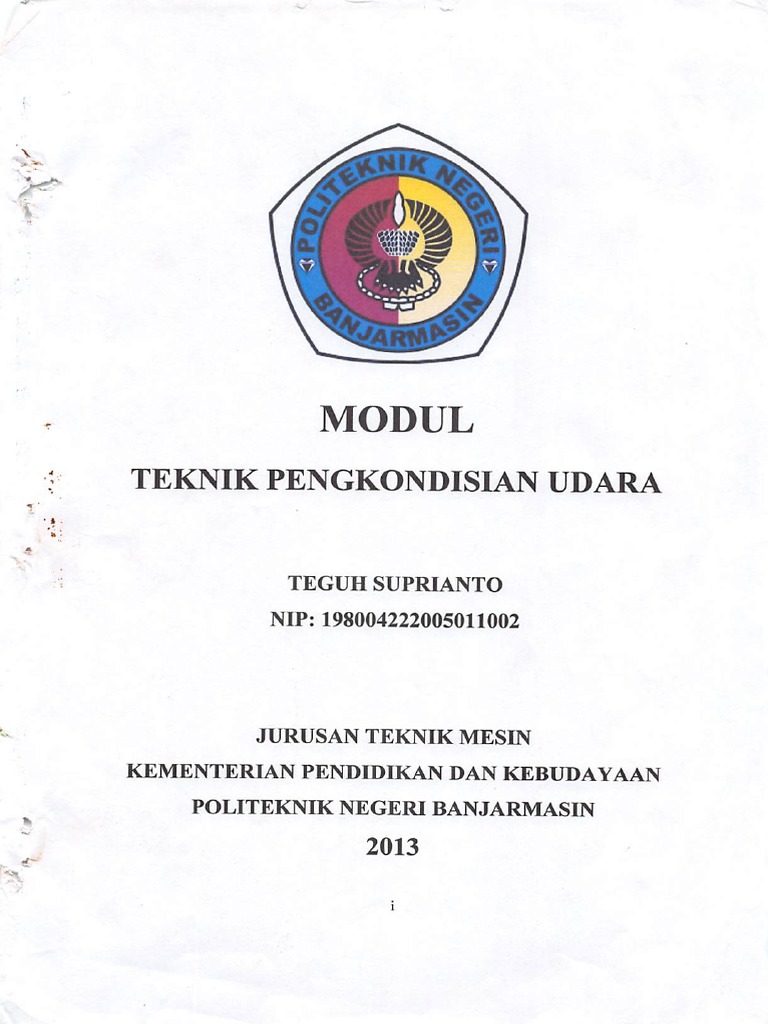 Modul Teknik Pengkondisian Udara PDF | PDF